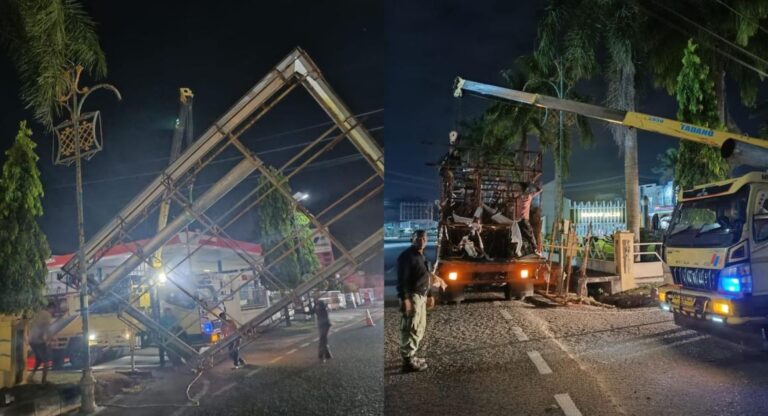 Wajah Kota Lhokseumawe Ditata, Penertiban Baliho dan Spanduk